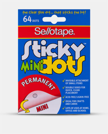 Sellotape Sticky Dots Permanent Mini